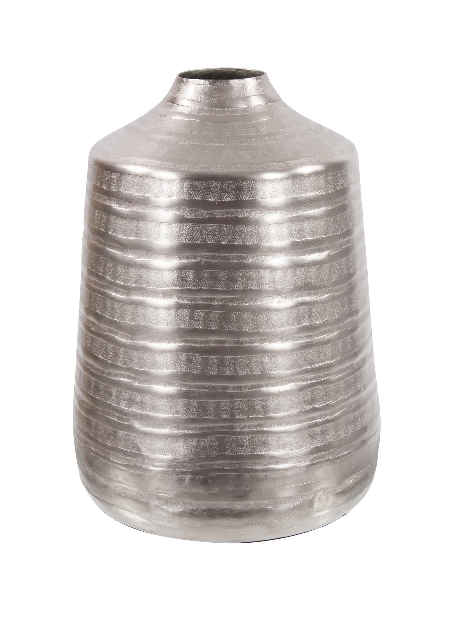 Type II | Accessories | Chiseled Silver Cylinder Vase, Large | MHE35208 ...